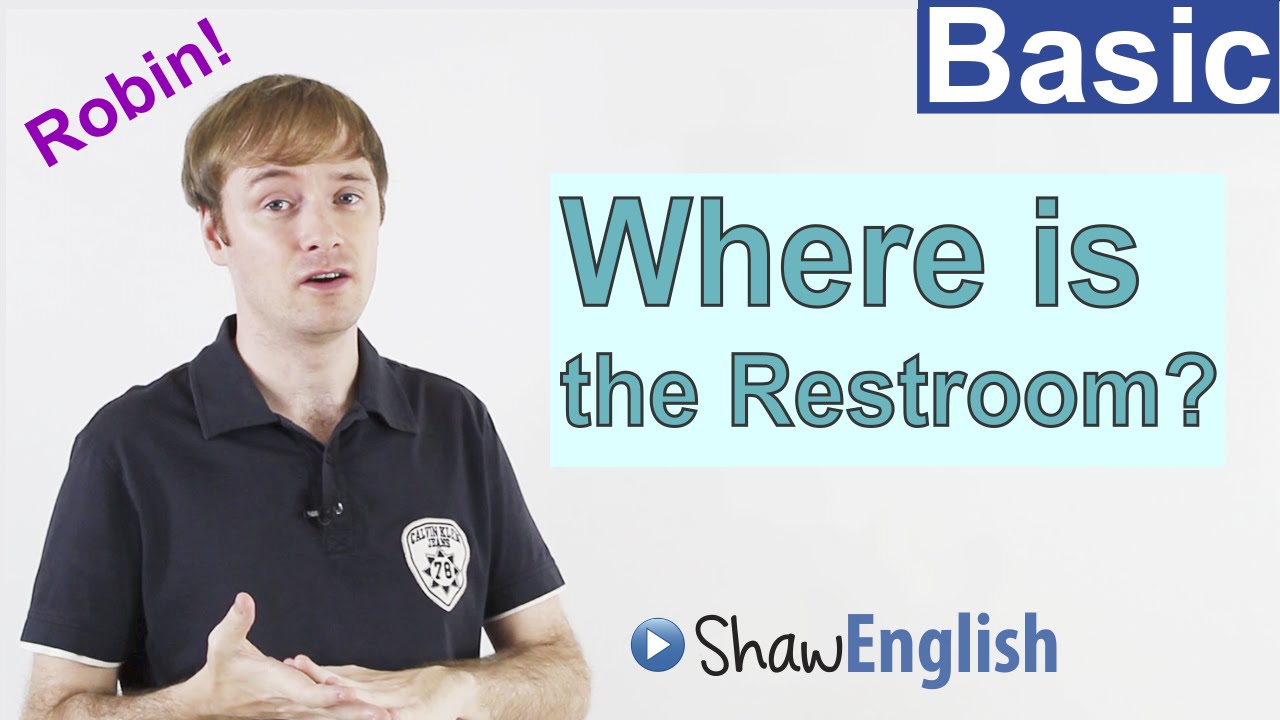 Learn English: Where is the Restroom? | Basic English Introduction