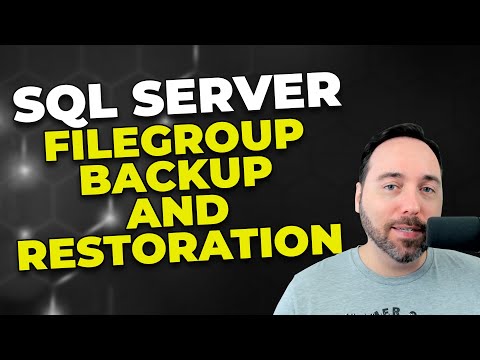 Video: SQL Server Filegroup Backup and Restoration – 36 Chambers – The Legendary Journeys ...