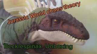 Jurassic World Chaos theory: Becklespinax UNBOXING (Jobbythehong parody)