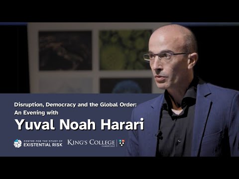 Disruption, Democracy and the Global Order – Yuval Noah Harari at the ...