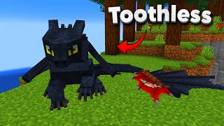 How to Train your Dragon in Minecraft - A Showcase