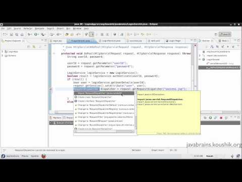 JSPs and Servlets Tutorial 16 Part 4- Using RequestDispatcher in the MVC Application | Java Brains