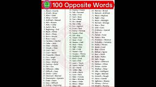 100 opposite Word