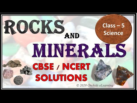 Rocks and Minerals ~ Class – 5 Science | CBSE / NCERT | Types of Rocks ...