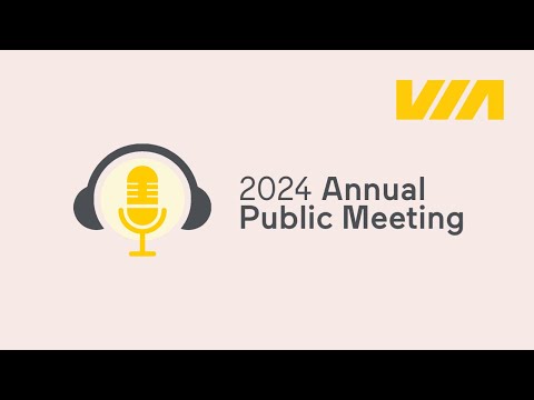 Via Rail – Assemblée Publique Annuelle 2024 – Virage Sonore | Studio de production et ...