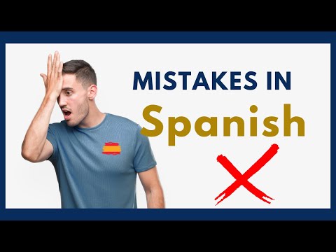 Common mistakes A1 – A2 – Spanish resources