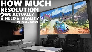 How Much Resolution You Need for Home Cinema?
