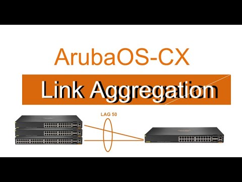 Vídeo: Switches ArubaOS-CX – Configurando Link Aggregation – COMUTADORES
