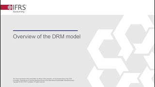 Dynamic Risk Management webcast 1 of 8: Overview of the DRM model