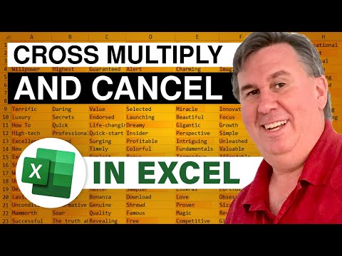 Learn Excel 2013 – “Converting Units by Cross Multiplying and Cancelling Units”: Podcast #1723 ...