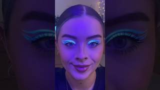 Music AD ⚡️Testing UV/Glow in the dark eyeliner?! #makeup #festival #eyeliner