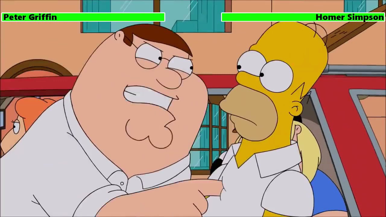 5 Times Family Guy Made Fun Of The Simpsons - TVovermind