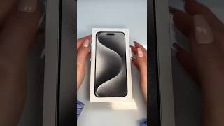 ASMR iPhone 15 Pro Max Unboxing ???? #shorts #asmr #unboxing #apple