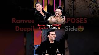 Ranveer Singh's Deep Secret About Deepika????Karan Johar #ranveersingh #karanjohar #bollywood
