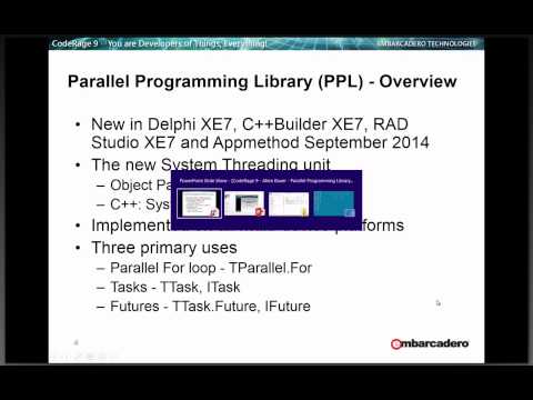 Deep Dive into Futures and the Parallel Programming Library – The Podcast at Delphi.org