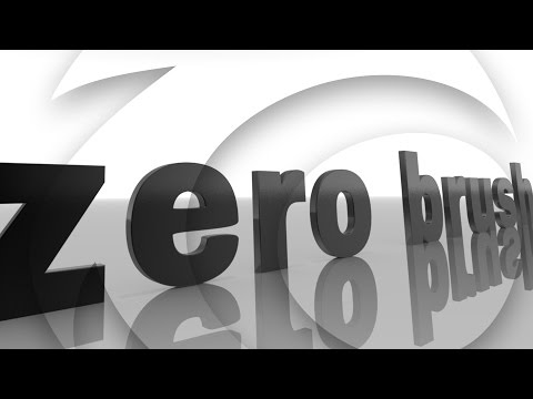Zero Brush Addon By: Blender Sensei | Chameleonic Possessions
