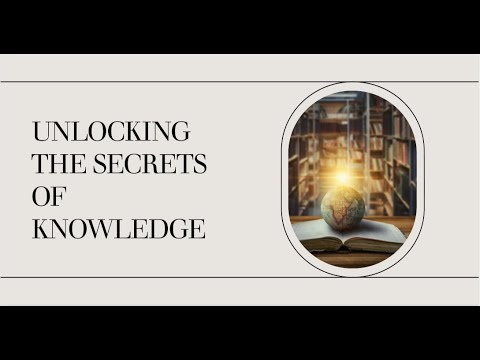 Unlocking the Secrets of Knowledge: An Introduction to TOK – Theory of ...