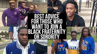 How Do You Let A Black Fraternity/ Sorority Know You Are Interested In Joining?