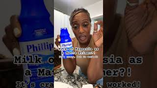 WTH! Milk of Magnesia as a Matte Primer ? It freaking works apply to skin ! Watch for tip! #makeup