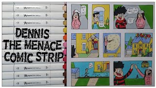 Dennis the menace comic strip