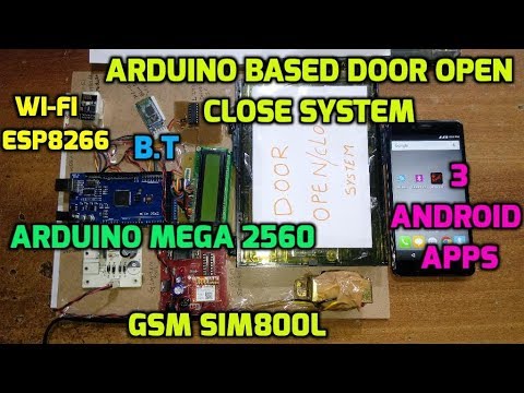 Arduino Based Door Open Close System Using Wi-Fi, Bluetooth, GSM-SMS, Android App – svsembedded ...