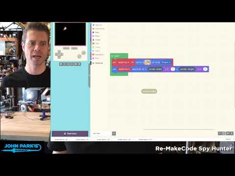 MakeCode Minute: Arcade Screen Size Params @adafruit @johnedgarpark #adafruit @MSMakeCode # ...