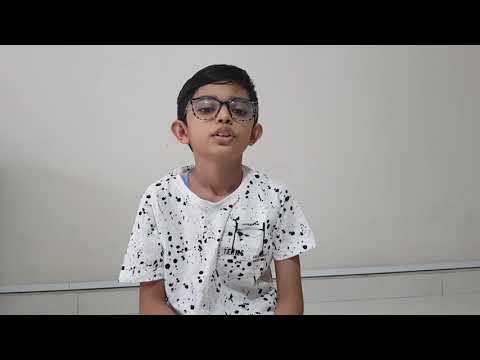 Gold Award in Verse Speaking – Ved Patel