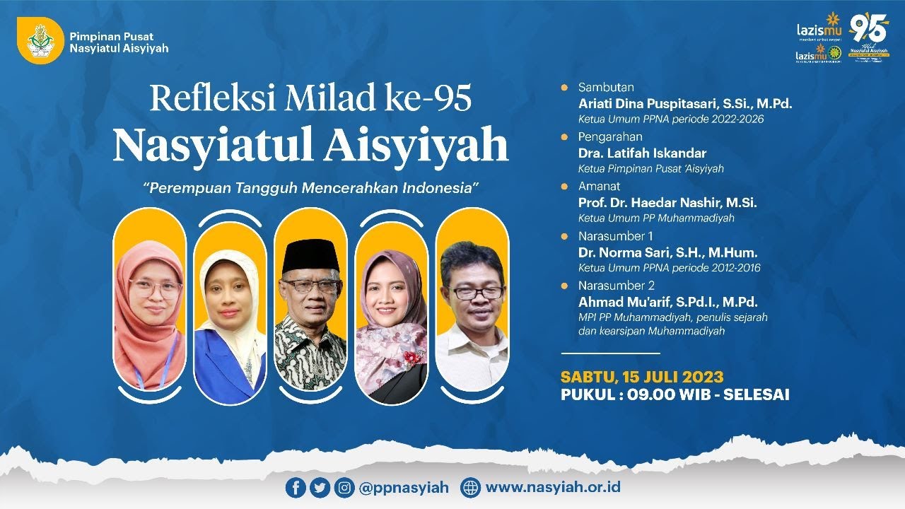 Milad Nasyiatul Aisyiyah Ke-95, PPNA Soroti Ketangguhan Perempuan Muda - Majalah Suara 'Aisyiyah