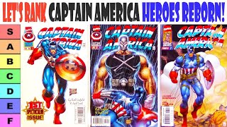 Let's Rank CAPTAIN AMERICA Vol 2 Jim Lee Liefeld Best & Worst Covers. Ranking comic books Top Comics