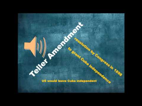 Teller Amendment | United States History Videos!