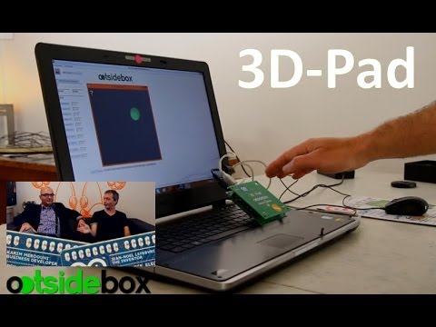 3D-Pad touchless controller Arduino shield | Mechanical Engineering Projects