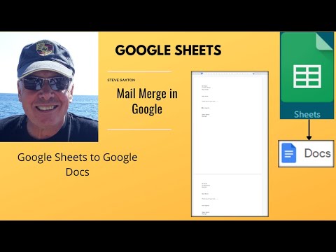 Mail Merge Google Sheets to Google docs | ITs Easy Training