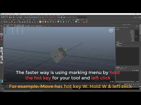 Maya hotkey for space switching – Truong CG Artist