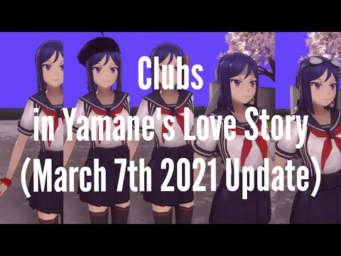 Clubs in Yamane’s Love Story (March 7th Progress Update) – YamaneDev's development blog