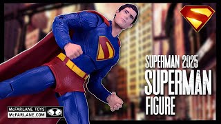 McFarlane Toys DC Multiverse Superman 2025 Movie Superman Figure Review | @TheReviewSpot