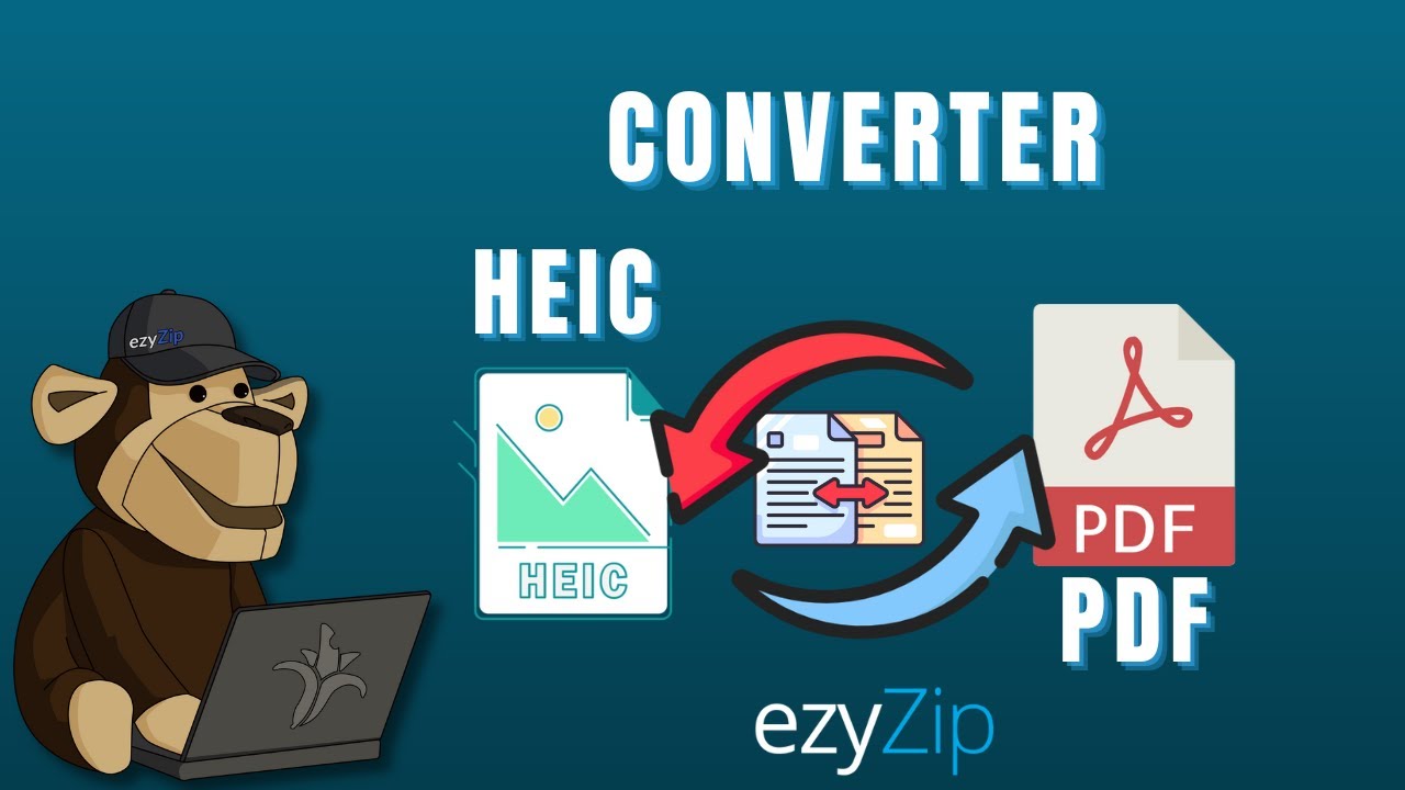 Converta HEIC para PDF online (Rápido!) - ezyZip