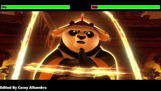 Kung Fu Panda 3 Final Battle with healthbars 2/2 (Halloween Special)