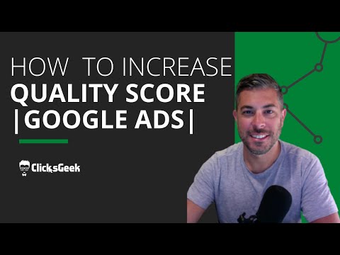 Google Ads Quality Score Tutorial How to increase Quality Score | Gerardo Ritch