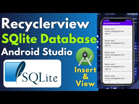 [Android] 在 Android Studio 中使用 SQLite 數據庫填充 RecycerView – Homin's Library