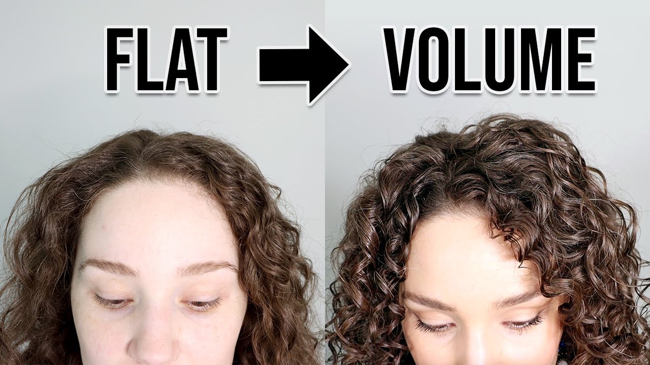 How to Part Curly Hair for Volume & Scalp Coverage 4 Ways | Parts for Low-Density Hair - Gena Marie