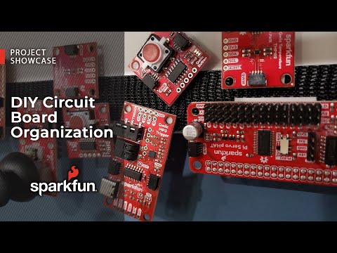 Project Showcase: DIY Circuit Board Organization: A New video by SparkFun Electronics ...