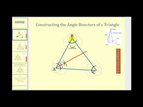Constructing the Angle Bisectors of a Triangle | Math Help from ...