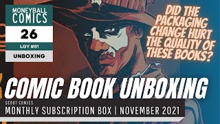 Comic Book Unboxing | Scout Comics | Monthly Subscription | NOV 2021