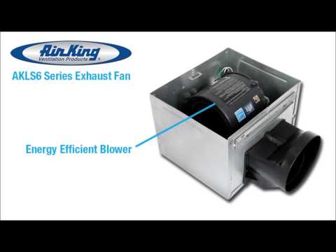 ENERGY STAR® Certified Deluxe Quiet Exhaust Fans - Air King