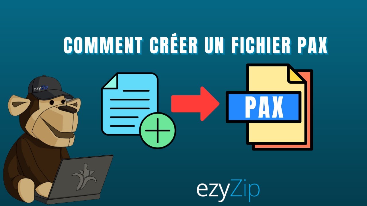 Créez des fichiers PAX en ligne | Outil de compression PAX gratuit - ezyZip