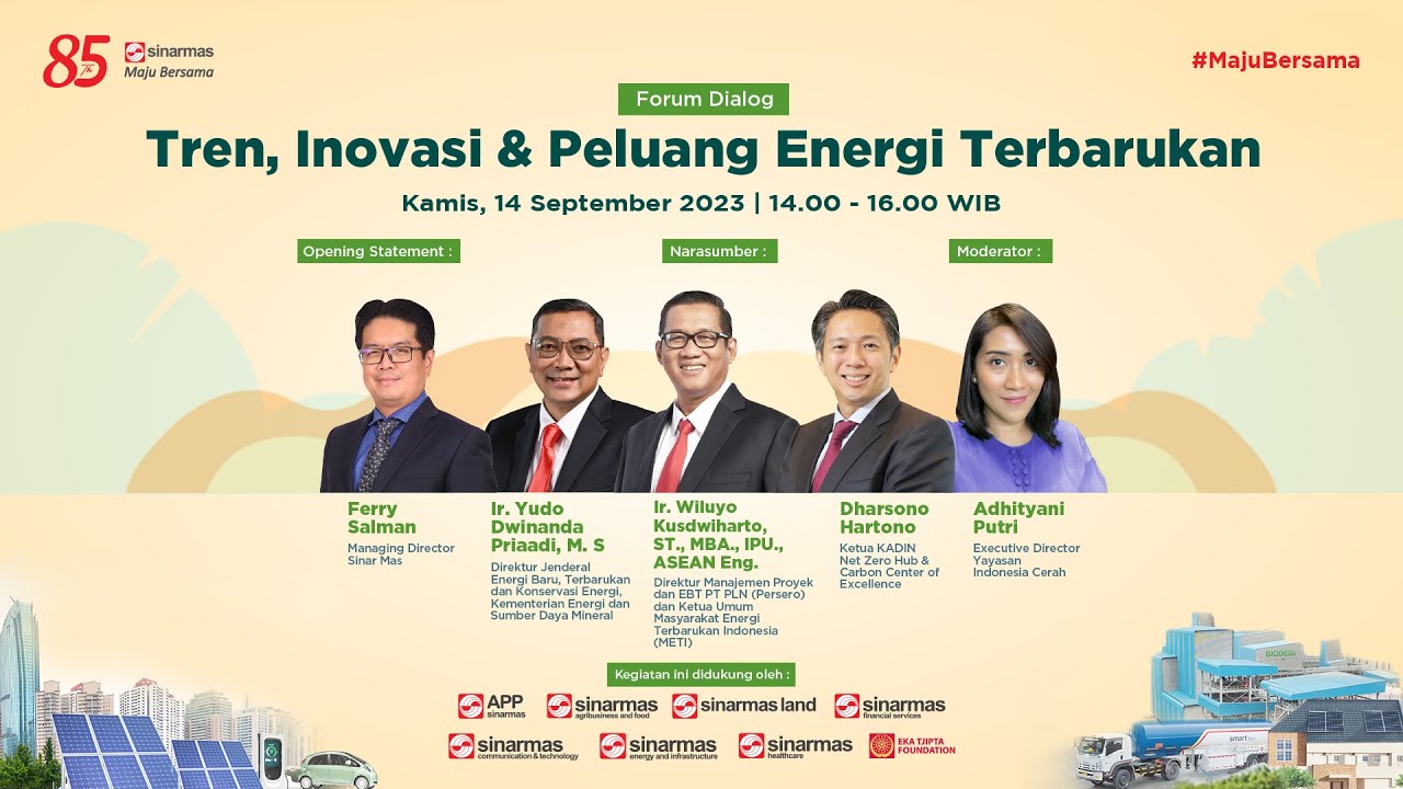 85 Tahun Sinar Mas: Maju Bersama Membangun Negeri – Sinar Mas