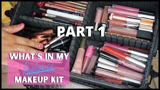 Freelance Makeup Kit Tour - Series Part 1 #freelancemakeupartist #kittour #makeupkittour