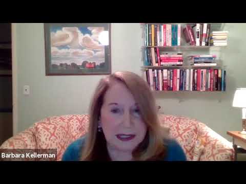 David Gergen Interviews Barbara Kellerman, primarily though not exclusively about new book ...