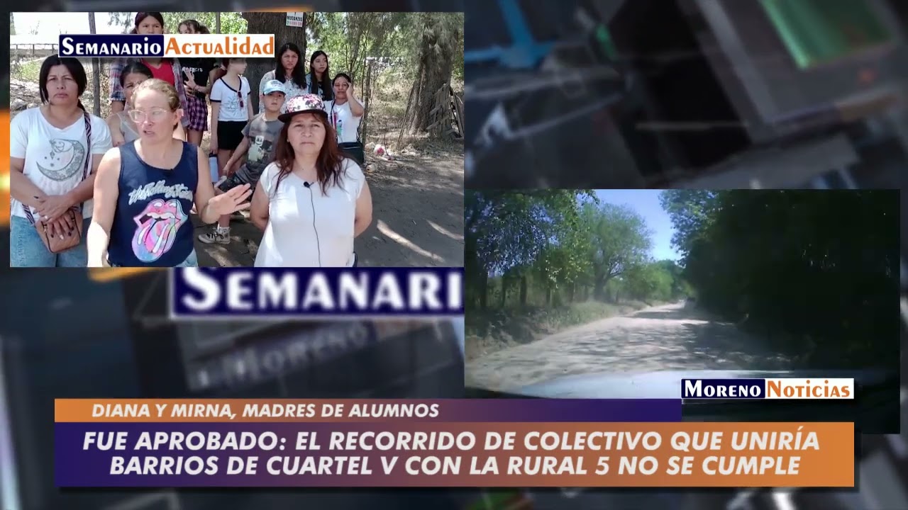 Fue aprobado: El recorrido de colectivo que uniría barrios de Cuartel V con la Rural 5 no se ...