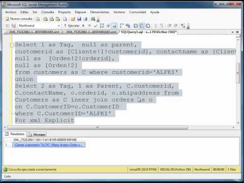 XML en SQL Server – TalentoDigitalSQL